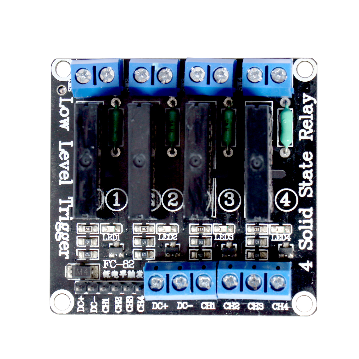 5V 4 Channel SSR Solid State Relay Module, offering a robust solution for your control needs.